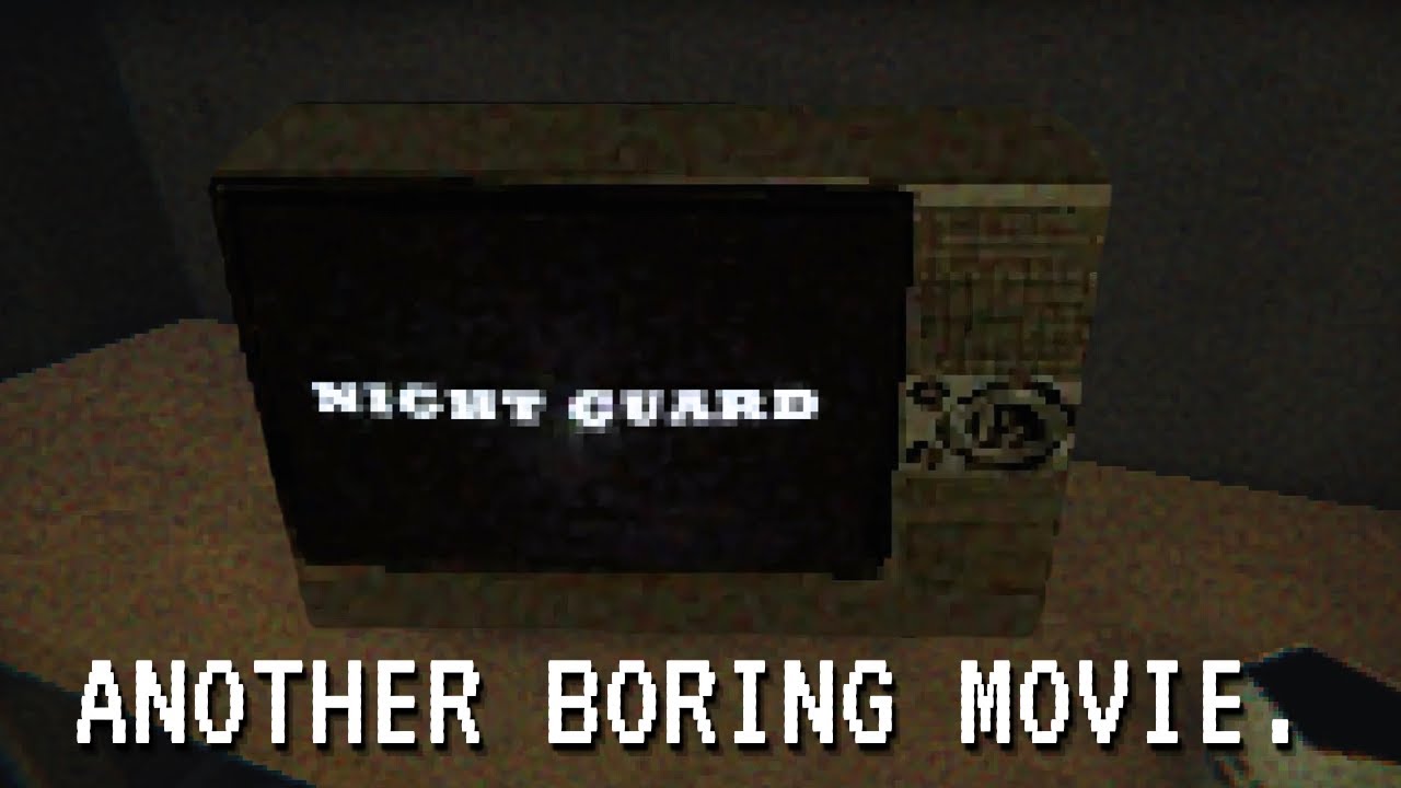 A Short Horror Game Where You Work as A Night Shift Guard - YouTube