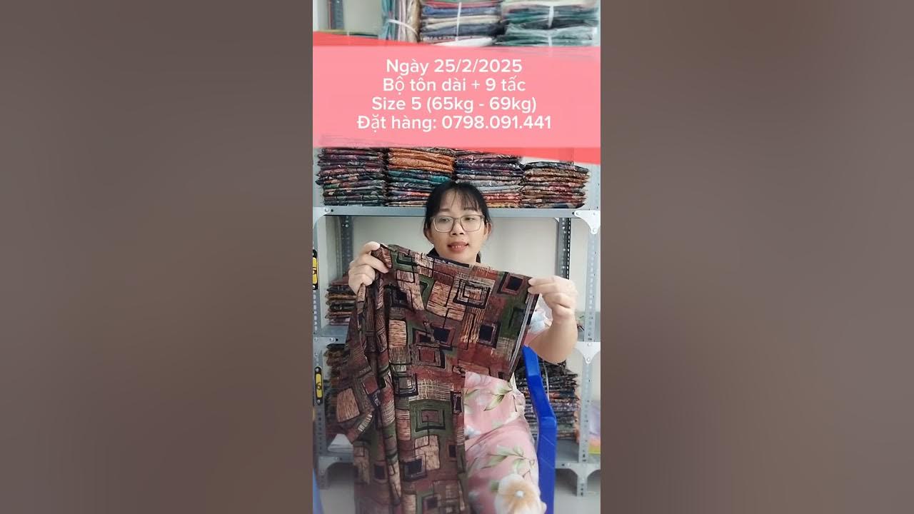 《25/2/2025》Bộ tole dài + 9 tấc size 5 (65kg - 69kg) - YouTube