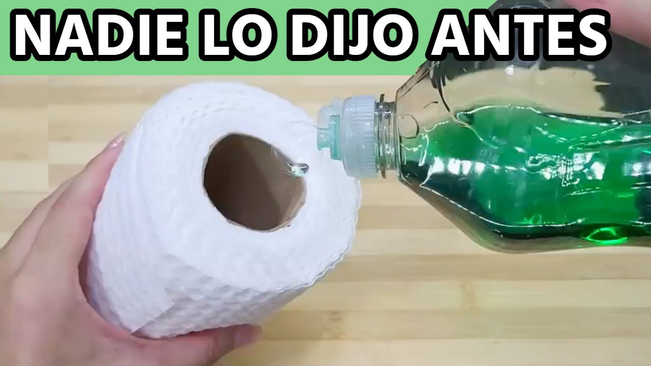 No volverás a usar el Papel Toalla de otra manera - YouTube