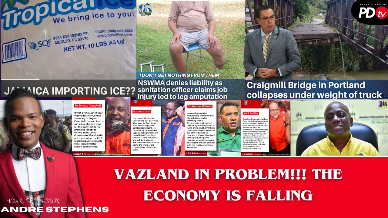 Bridge Collapsed in Vazland; The Economy Falling in Recession; RIP ...