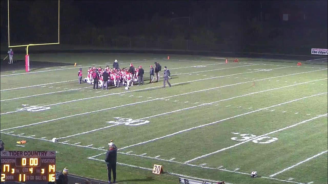Edgerton vs. Jefferson Varsity Mens' Football - YouTube