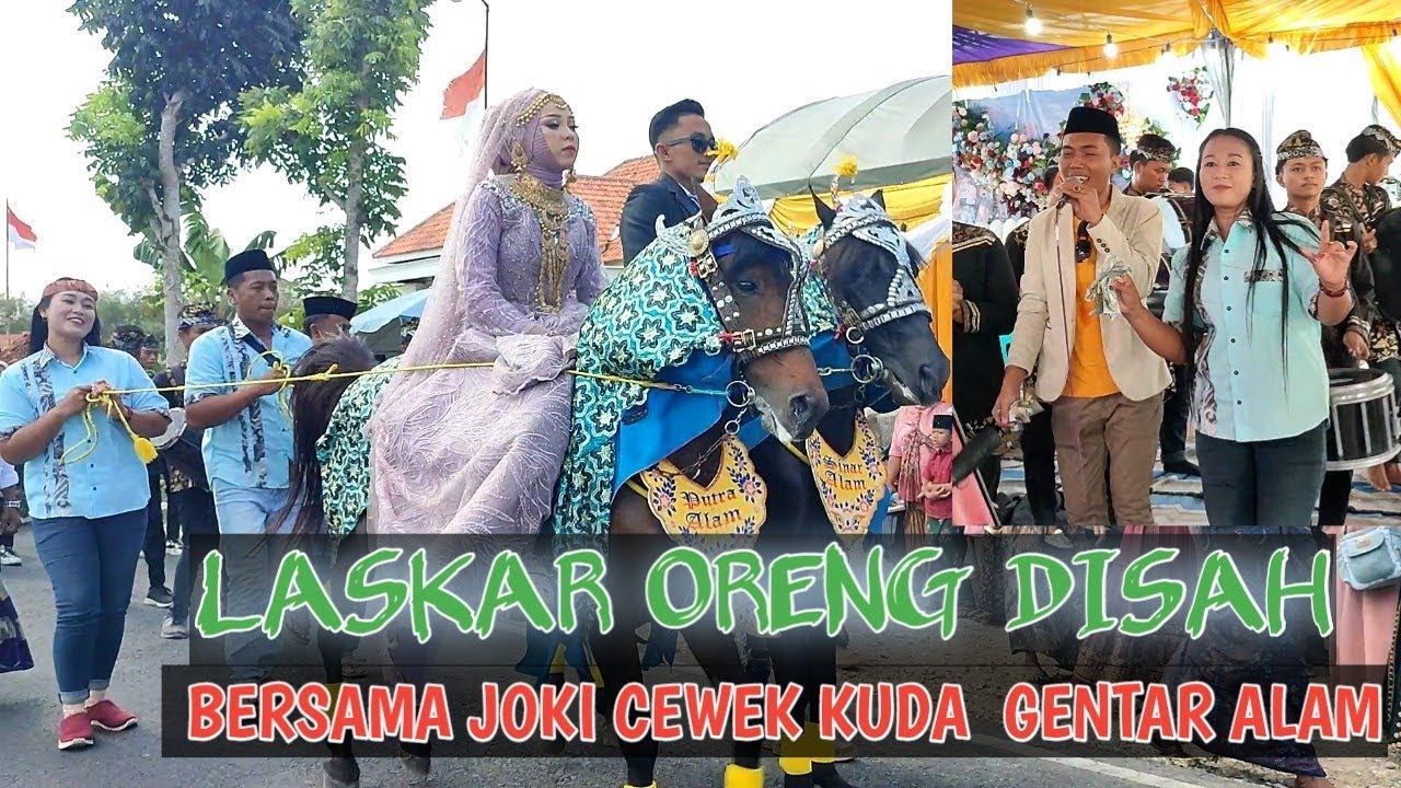 LASKAR ORENG DISAH VS KUDA GENTAR ALAM - YouTube