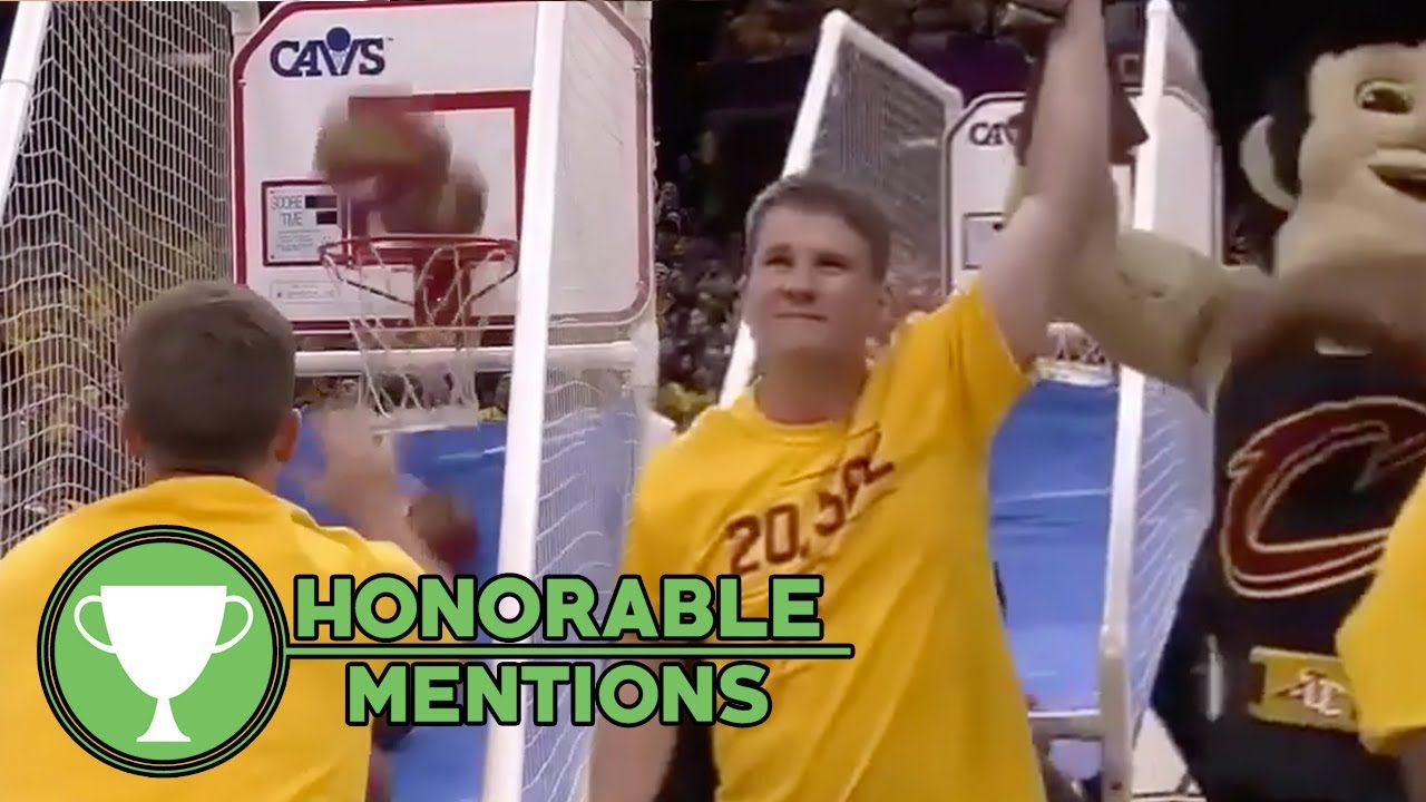 Watch: Cavs Fan DESTROYS Basketball Shootout Contest! | HM - YouTube