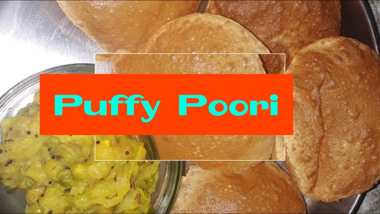 Poori Recipe in Tamil | How to make fluffy Poori in tamil | உப்பலான பூரி | VARAM - YouTube