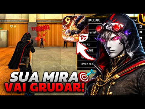 SENSI VIP XITADA 2026 NOVA ATUALIZAÇÃO Com e sem DPI Para dar FULL VERMELHO!! Free Fire - K7 FF