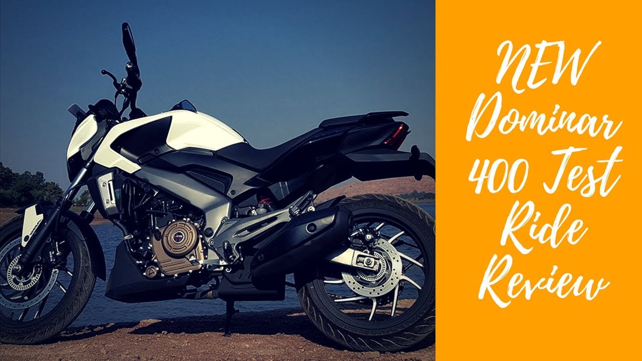 NEW Dominar 400 Test Ride Review | Motorcycle-sport! - YouTube