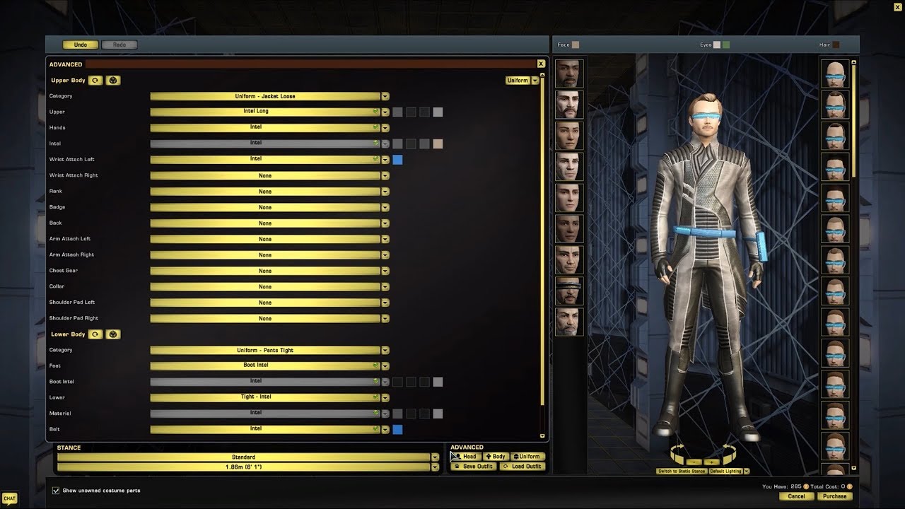 Star Trek Online Federation Intel Uniform - YouTube