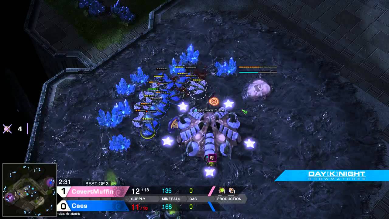 Caesura vs CovertMuffin G2 -- Day[Knight] Showmatches - YouTube
