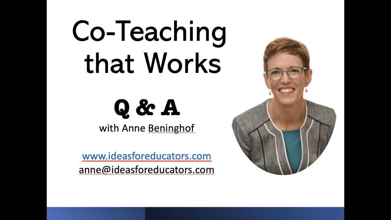 Co Teaching: Clarifying Expectations Leads to Success - YouTube