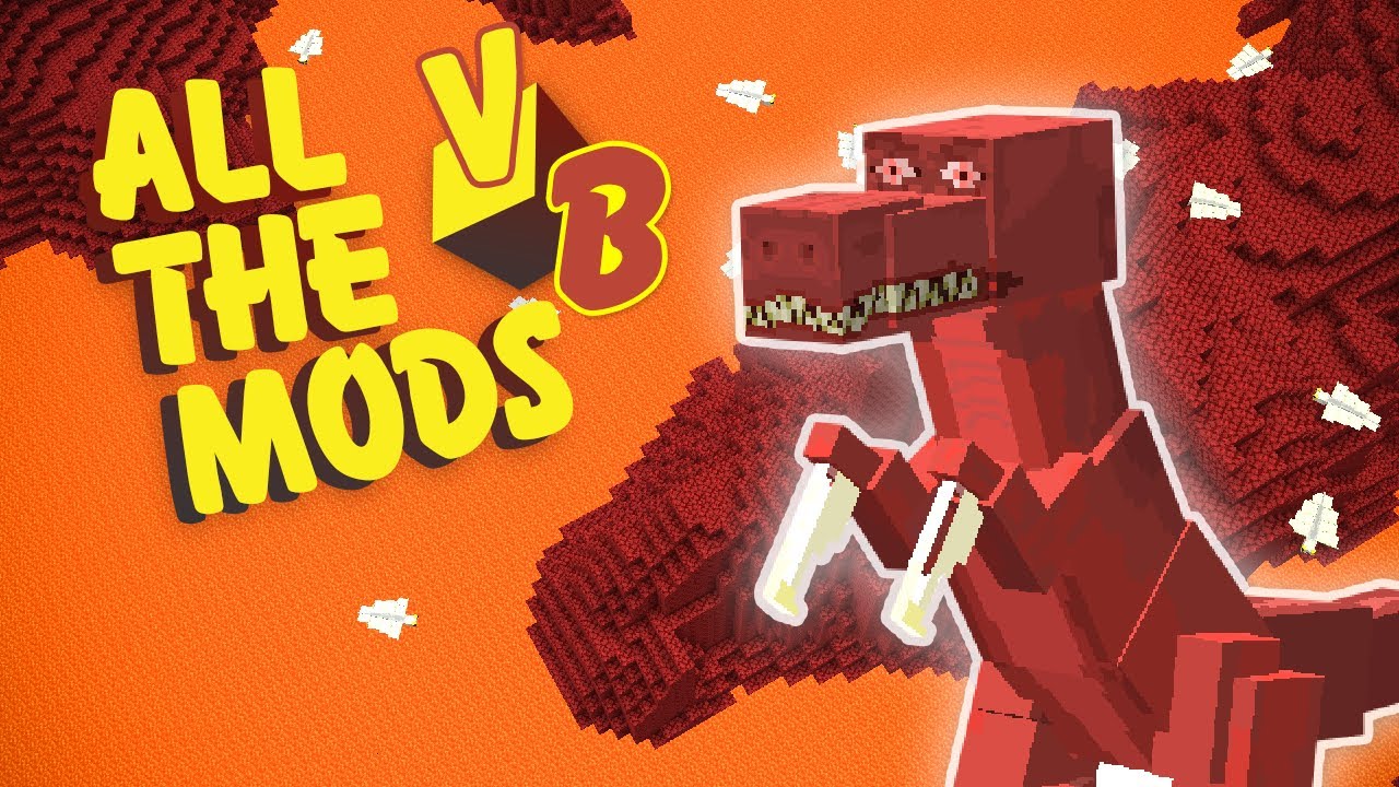 All The Mods Volcano Block EP30 Ars Omega Demon Realm Dimension ...
