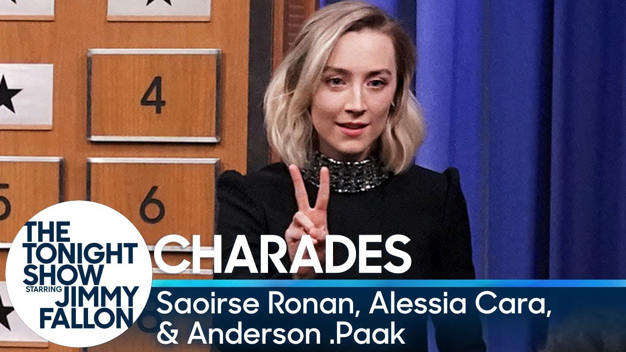 Charades with Saoirse Ronan, Alessia Cara and Anderson .Paak - YouTube