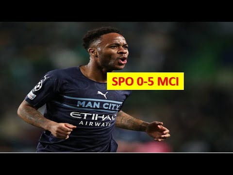 SPORTING 0-5 MANCHESTER CITY. Highlights. Mahrez, Silva, Foden, Sterling Goals