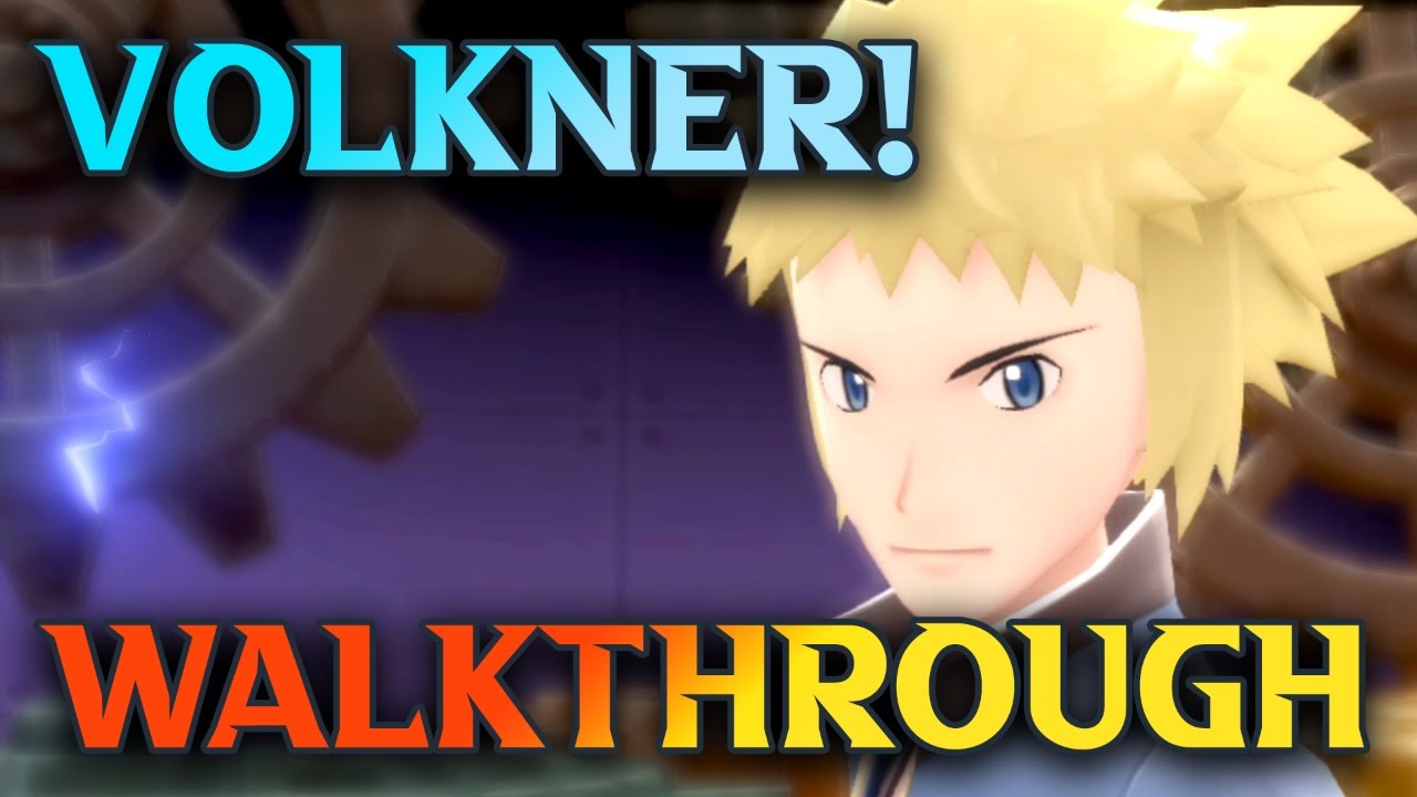 Pokemon BDSP: Sunyshore City Gym - Volkner Gym Leader - YouTube