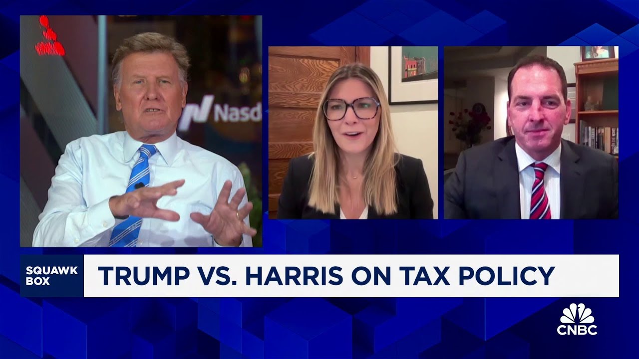 Trump vs. Harris on tax policy - YouTube