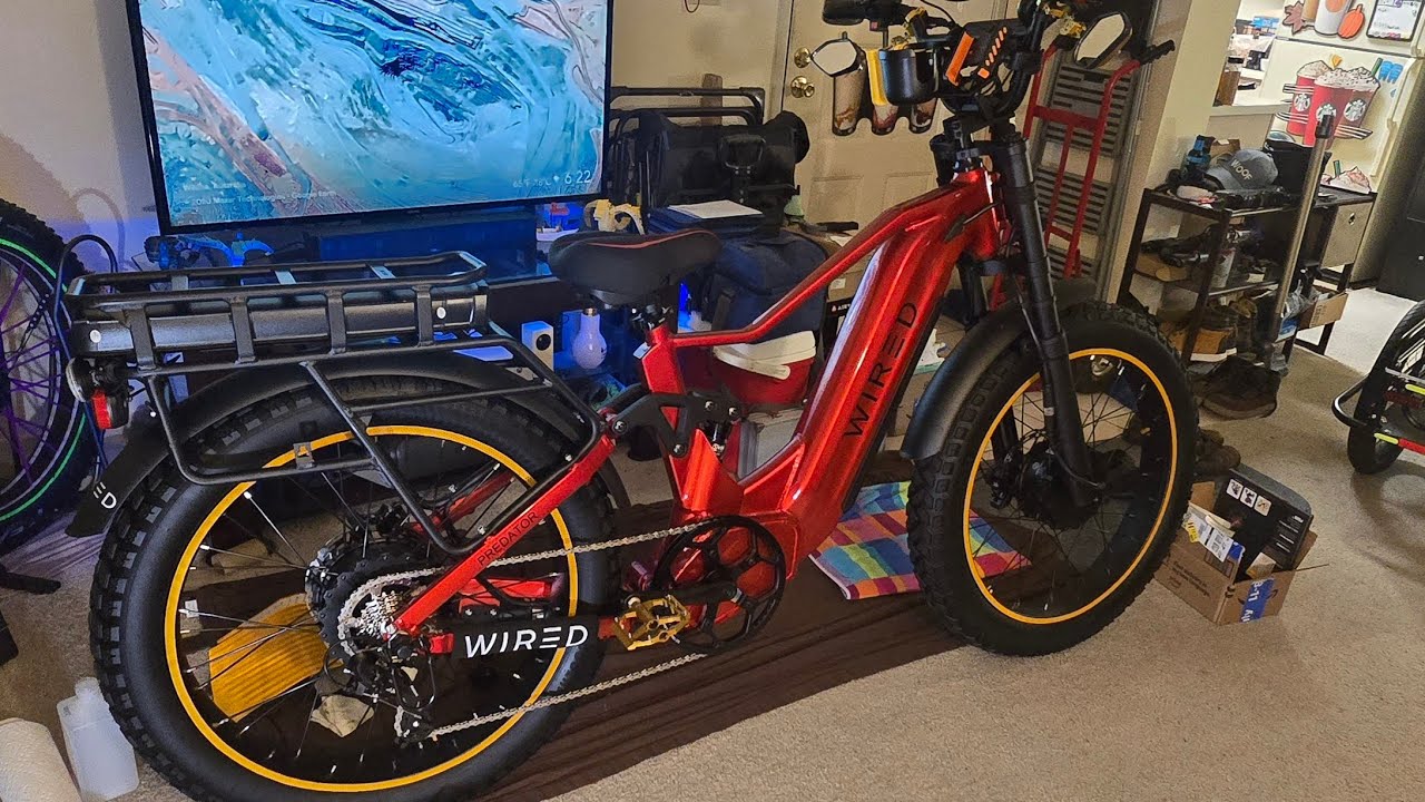 NEW WIRED PREDATOR. WHAT YOU SHOULD DO BEFORE YOUR FIRST RIDE. - YouTube