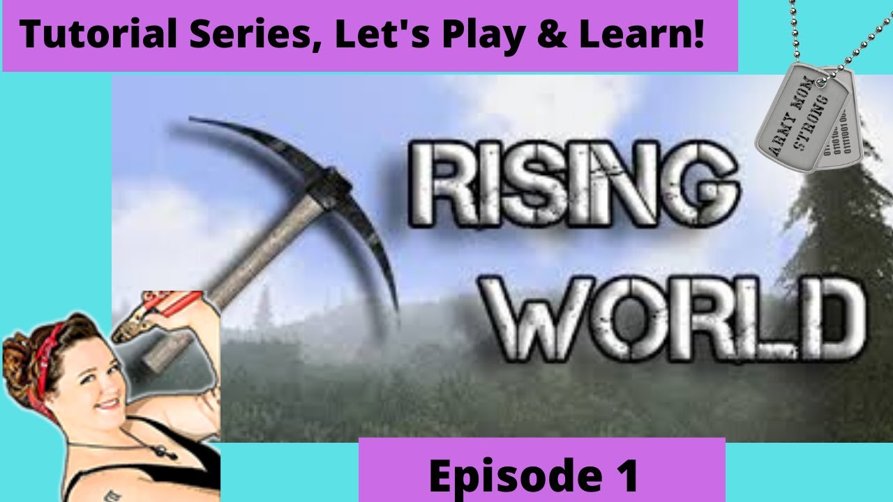 Rising World (My FAVORITE Sandbox Building/Survival Game) Let's Learn ...