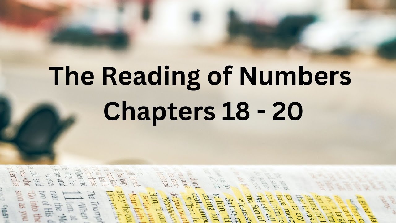 Exploring into Numbers Chapters 18-20 A Captivating Bible Study # ...