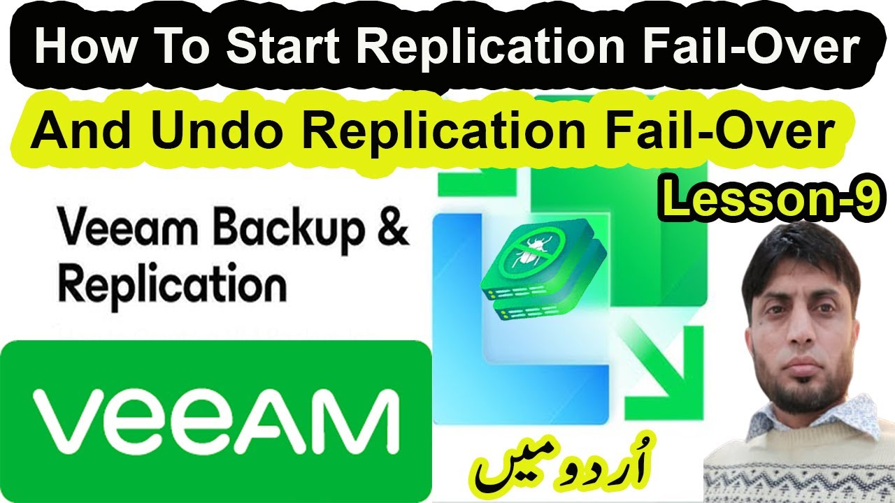How To Perform Replication Failover and Undo Failover Replication in Veeam | Lesson-9 - YouTube