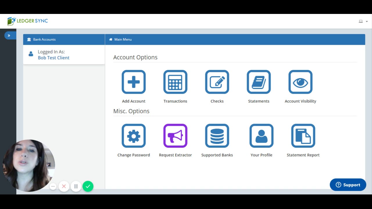 Ledgersync SMS Feature- Client Portal - YouTube