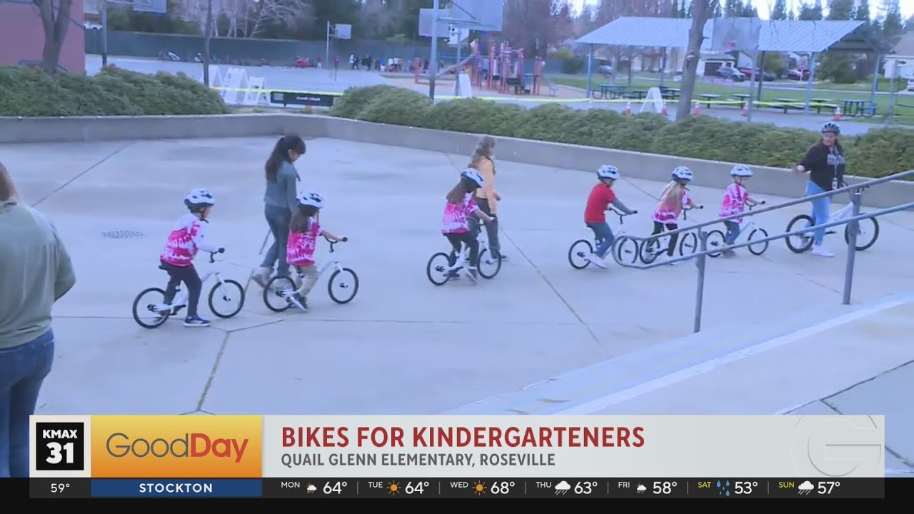 Bikes for Kindergarteners - let's ride! - YouTube