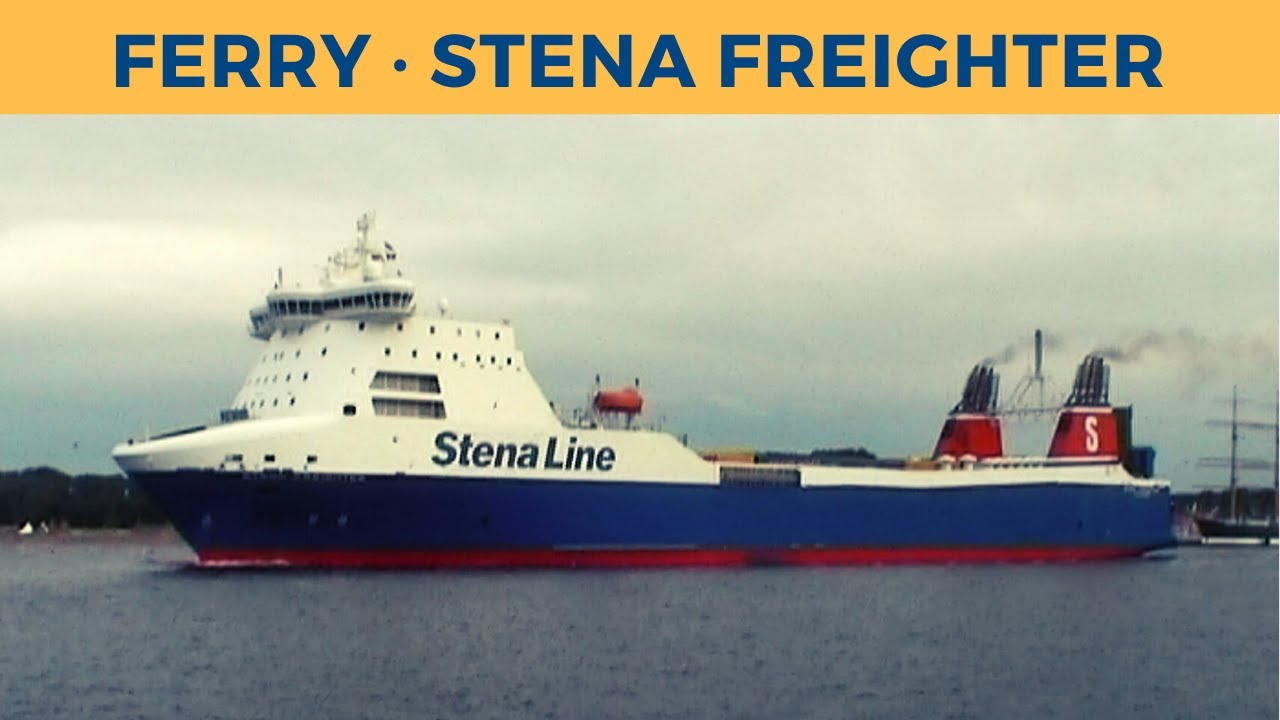 Classic Ferry Video 2005 - Ferry STENA FREIGHTER, Travemünde (Stena ...