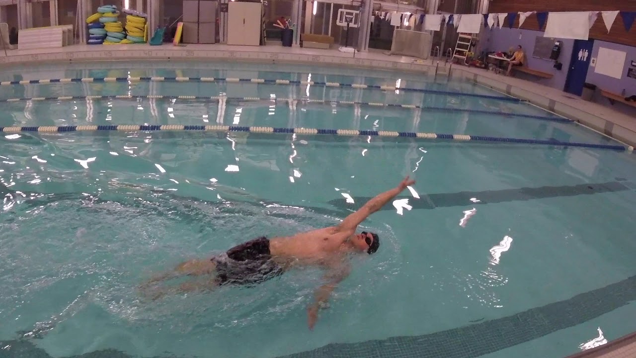 How to Swim Backcrawl Flawlessly - YouTube