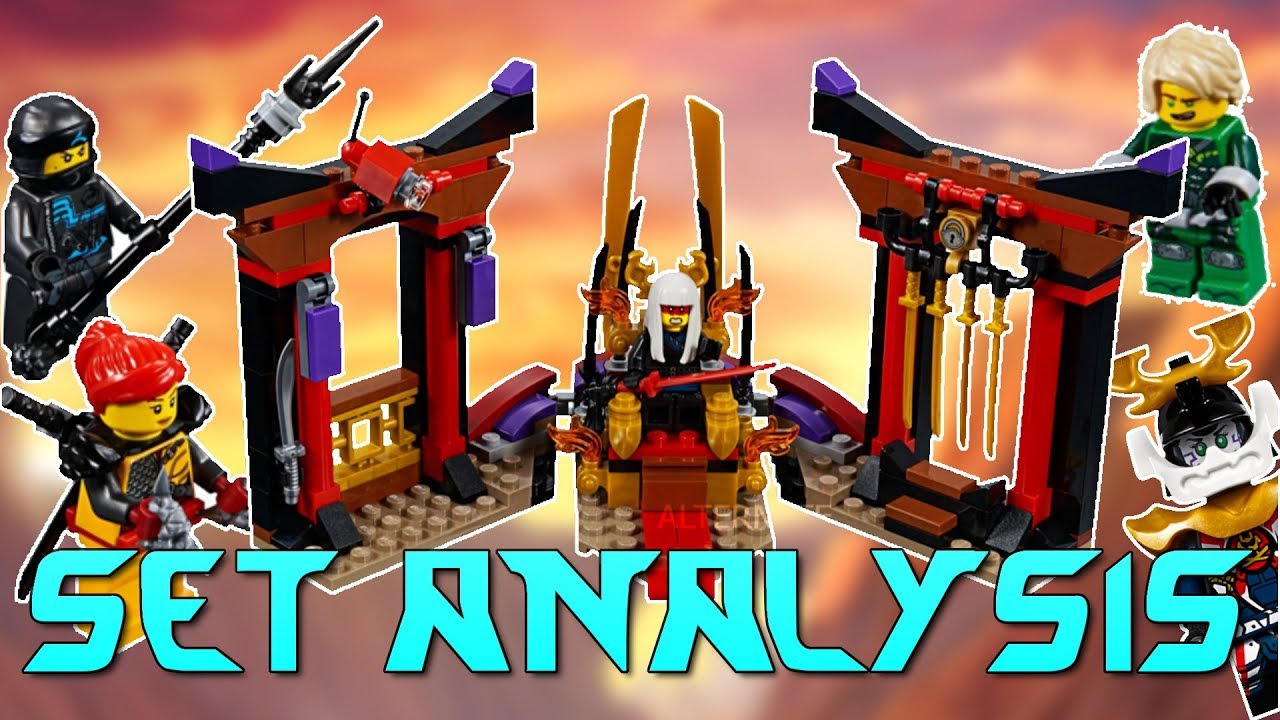 LEGO Ninjago Season 9 70651 Throne Room Showdown Set Analysis (HD ...
