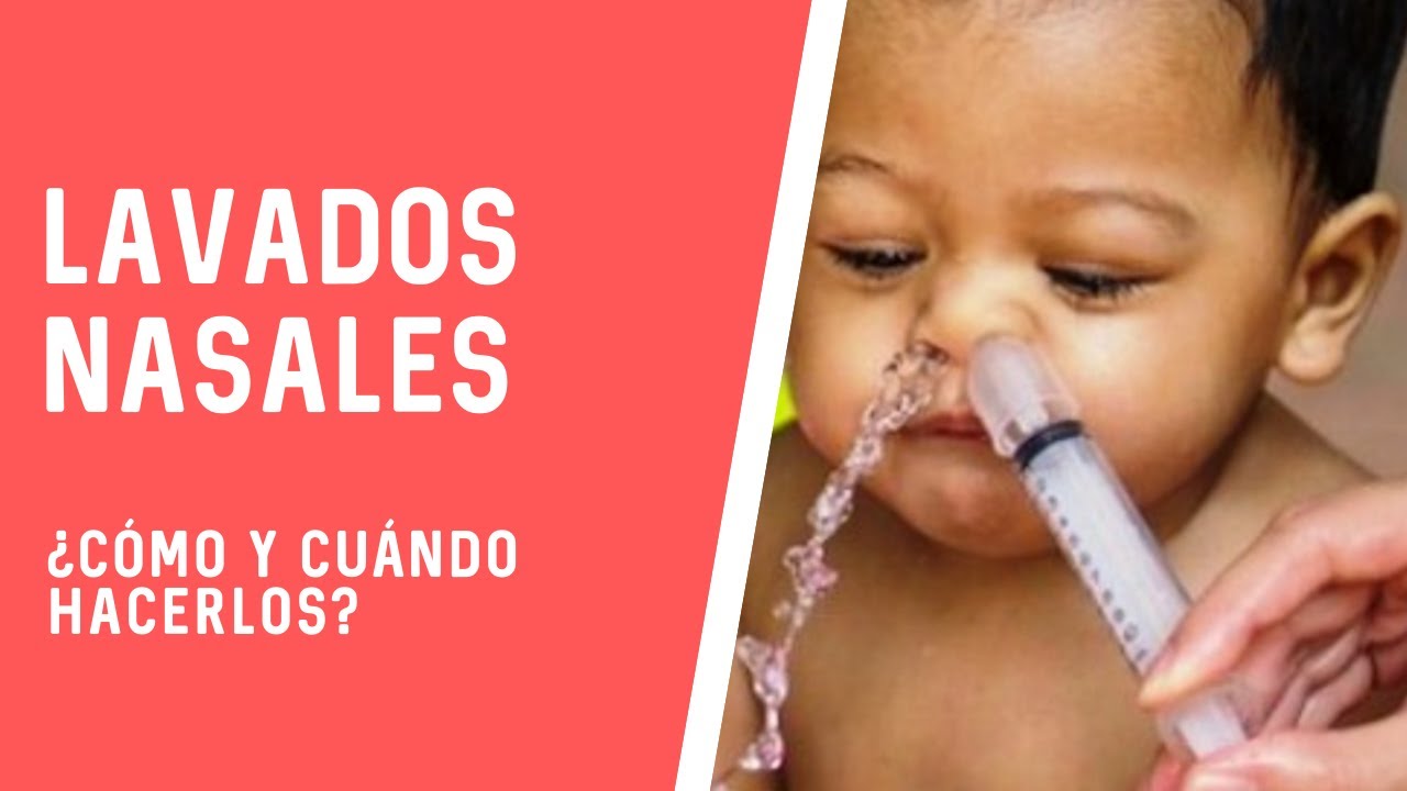 LAVADOS NASALES. ¿CÓMO Y CUÁNDO HACERLOS? - YouTube