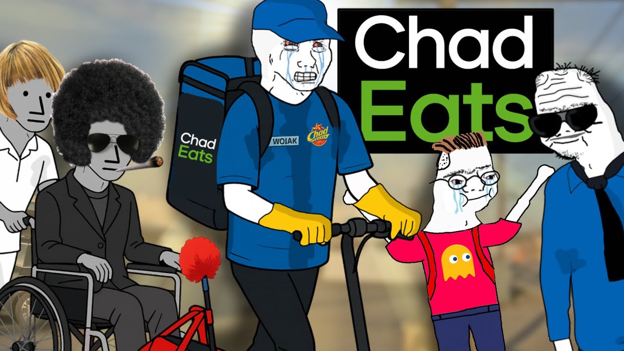 WOJAK DOOMER IN THE LIFE OF A FAST FOOD DELIVERY DRIVER - YouTube