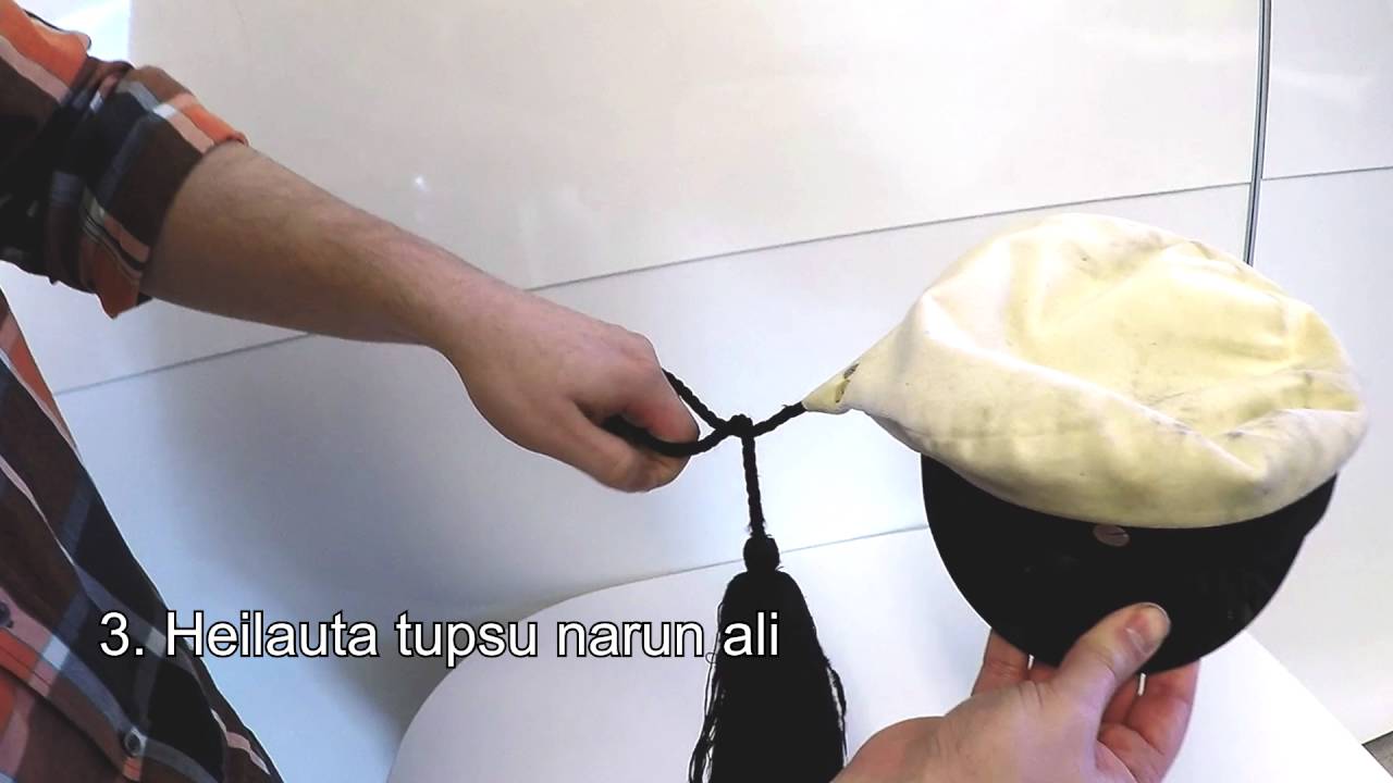 Oululaisen Teekkarilakin solmu-ohje - YouTube