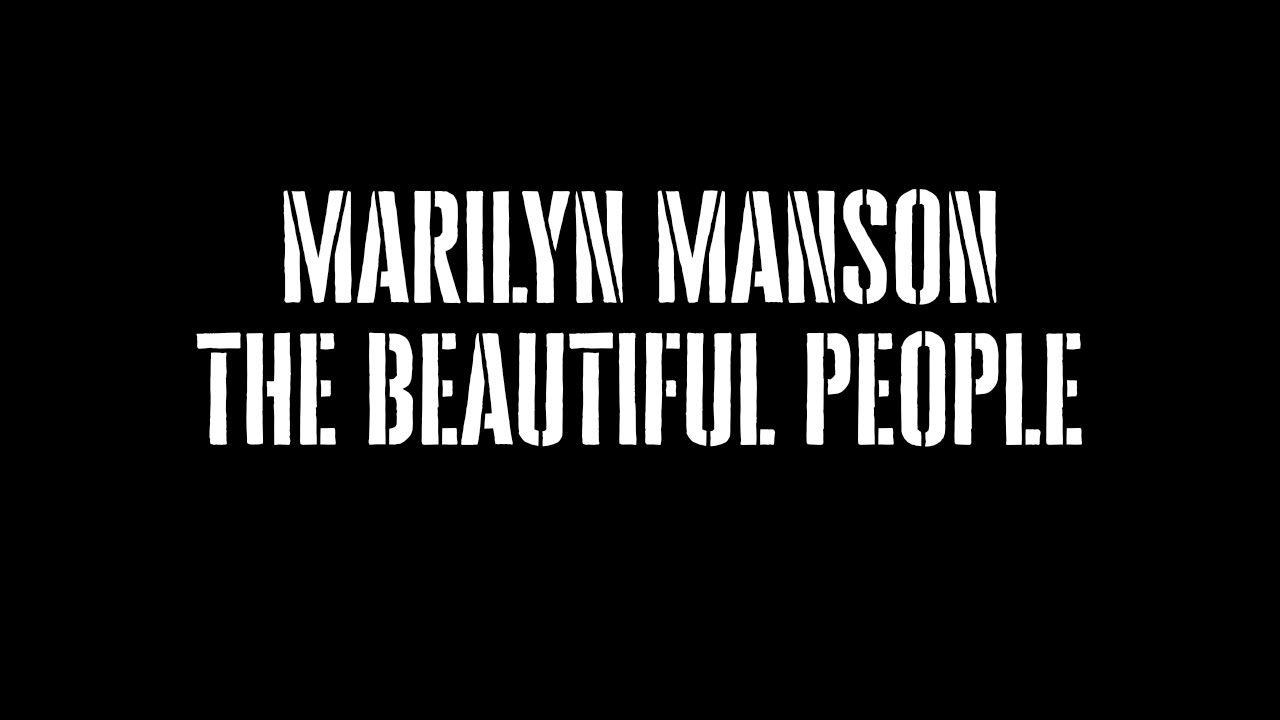 Marilyn Manson - The Beautiful People (Cover) - YouTube