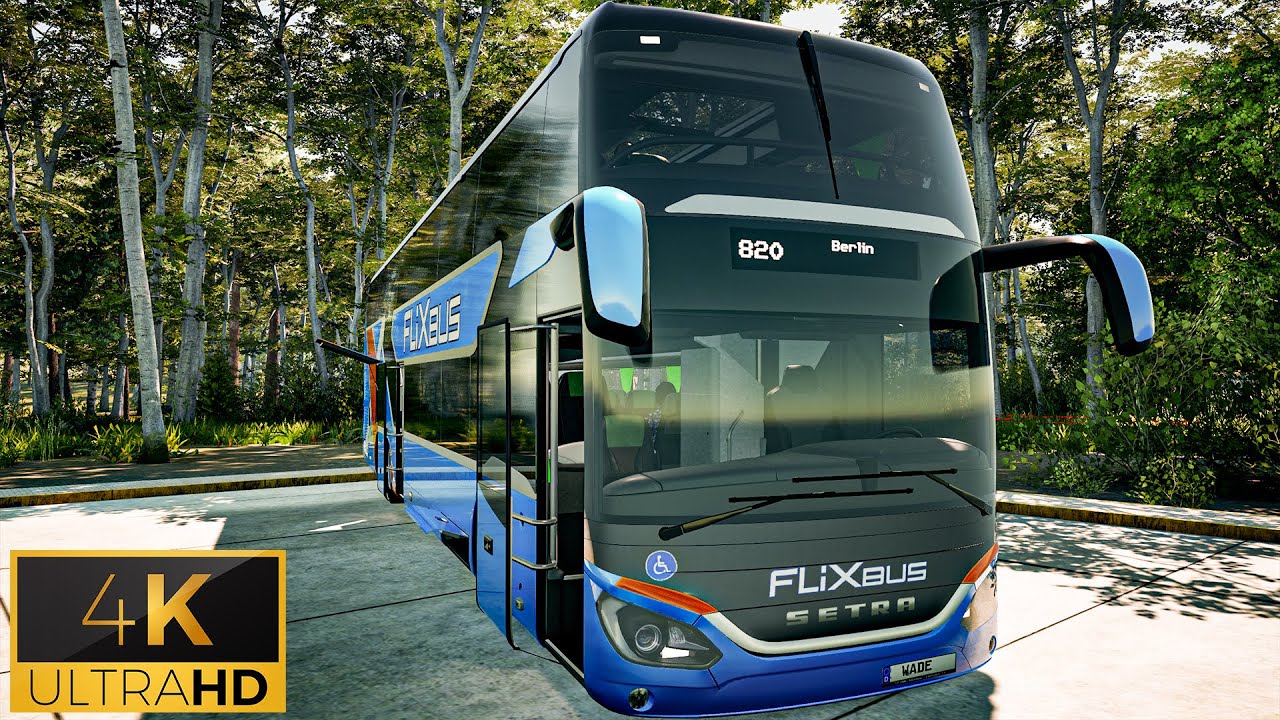 Fernbus Simulator "4K" Setra TopClass S 531 DT | Thrustmaster T300RS ...