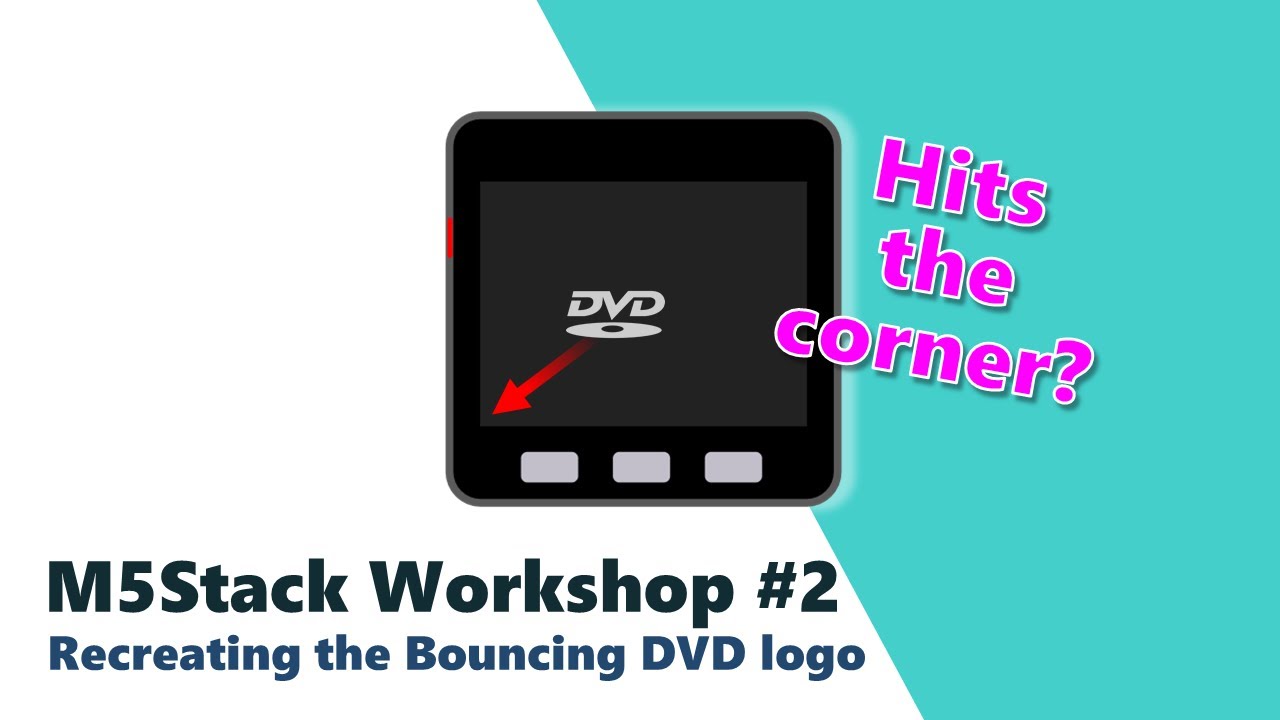 [M5Stack Workshop #2] Recreating the bouncing DVD logo - YouTube
