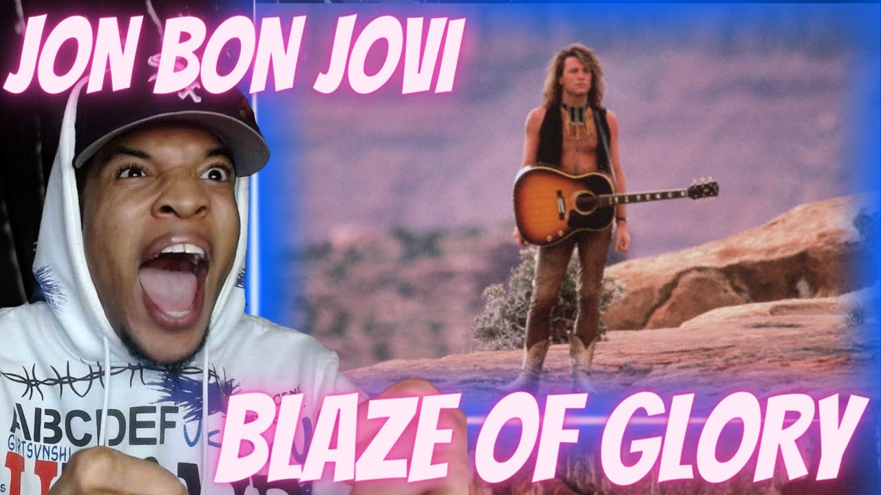 I'LL MAKE YA FAMOUS!!! JON BON JOVI - BLAZE OF GLORY | REACTION - YouTube