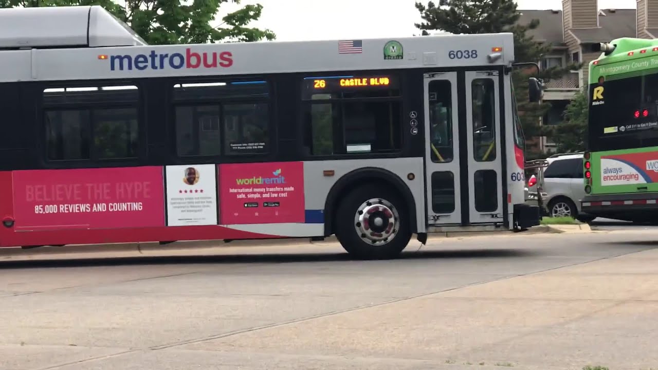 Retired but Not Forgotten: WMATA Metrobus 2005 New Flyer DE40LF #6038 ...