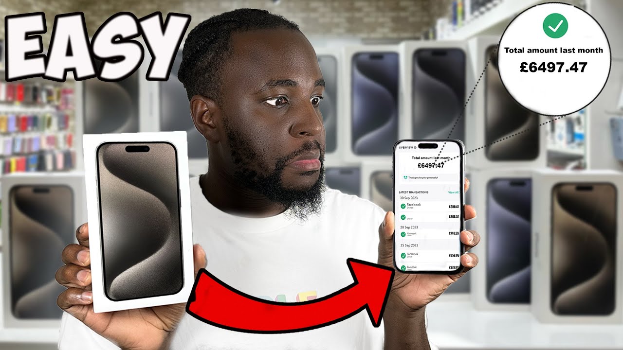 How I Make £10,000 A Month Flipping Phones (STEP BY STEP GUIDE) - YouTube
