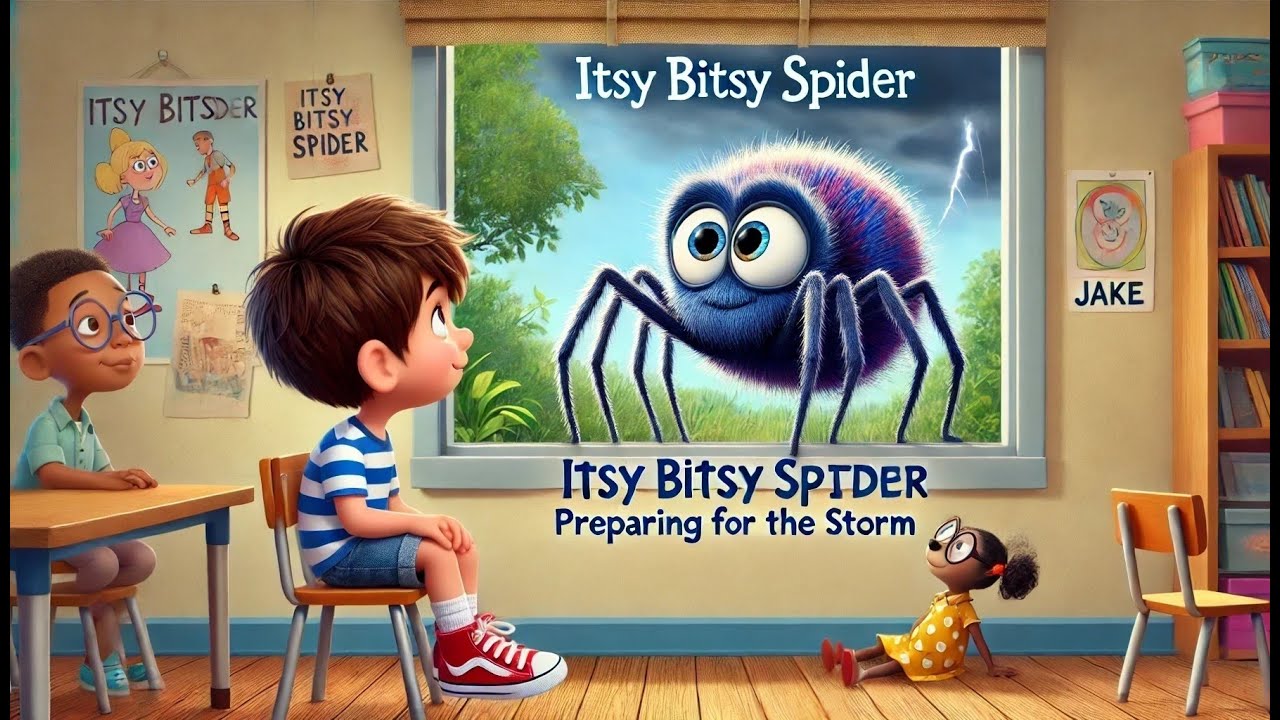 Itsy Bitsy Spider : Preparing for the Storm | 3D Animated kids story - YouTube
