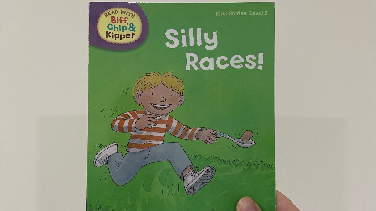 Read ‘Silly Races’ English book British English accent. Listening ...