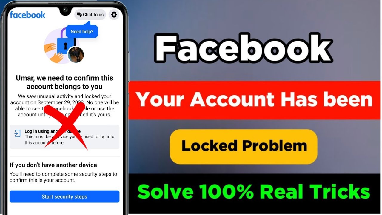 Facebook Your Account Has been locked Your Account Has been locked ...