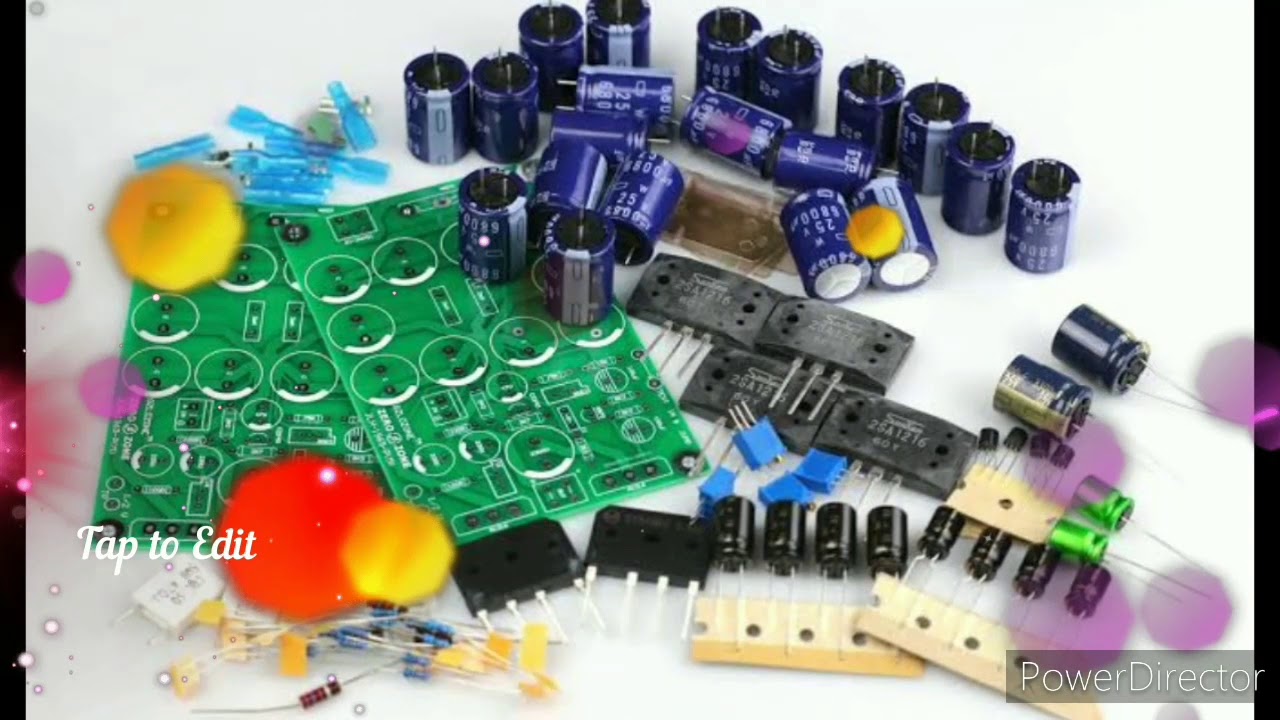 5.1 audio amplifier board - YouTube