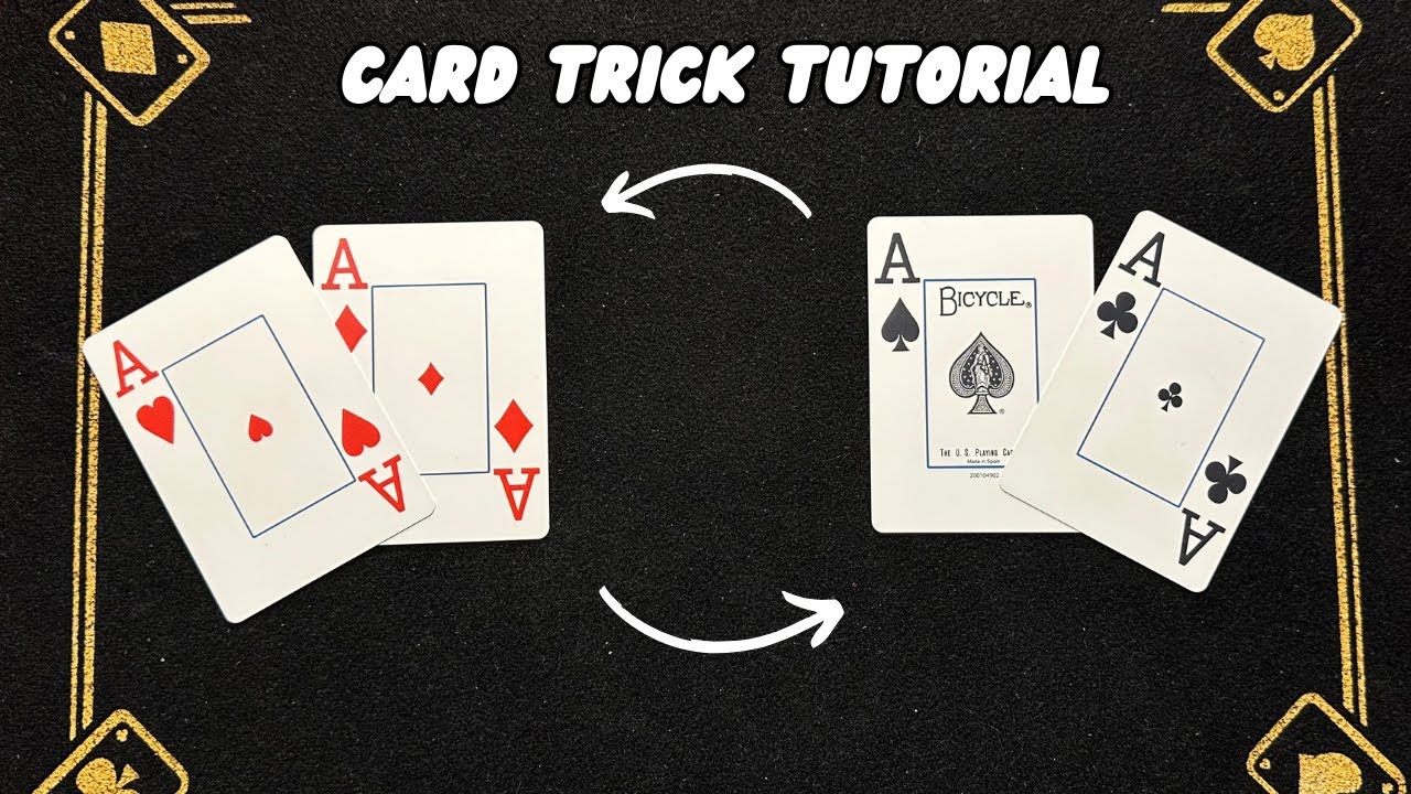 THE 4 ACES | AWESOME CARD TRICK TUTORIAL - YouTube