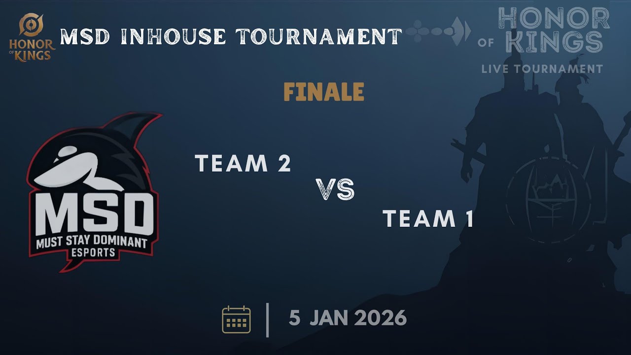 🔴 LIVE | Team-1 VS Team-2 FINALE MSD INHOUSE TOURNAMENT - YouTube
