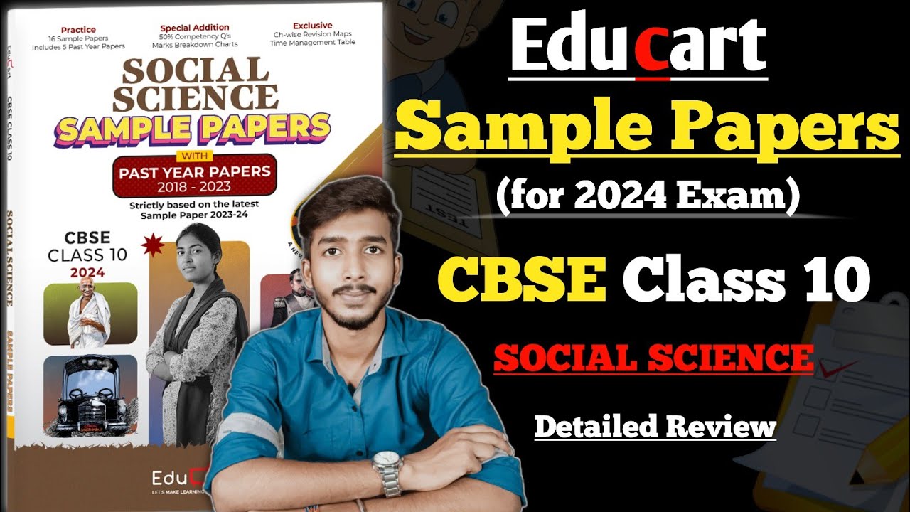 Educart Sample Papers for Class 10 Social Science | sst Review | for ...