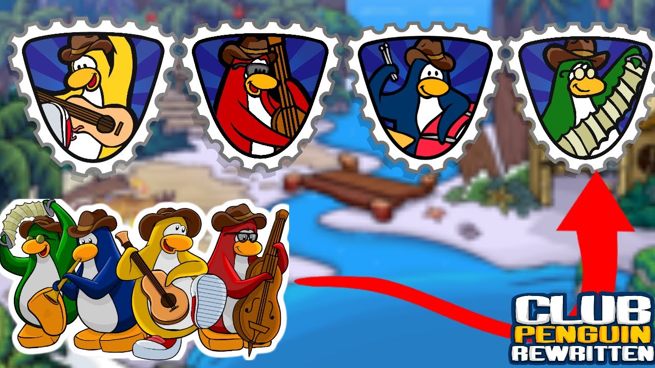 I met THE PENGUIN BAND on Club Penguin Rewritten - YouTube