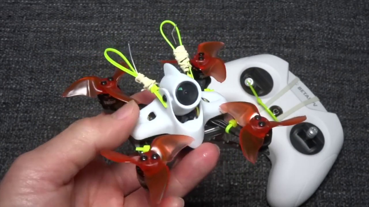 Emax Tiny Hawk Race II with Betafpv Lite Radio V2 - YouTube