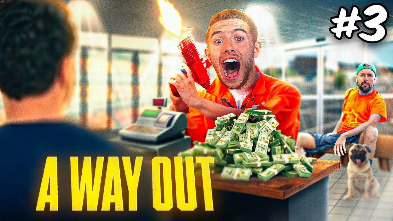 ON BRAQUE UNE ÉPICERIE AVEC VALOUZZ ! (A Way Out #3) - YouTube