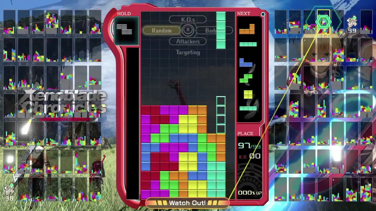 FASTEST BUILD IN TETRIS 99 EVER - YouTube