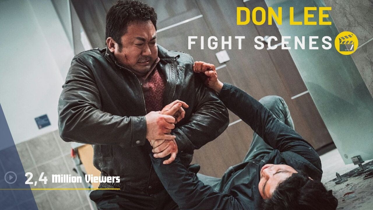 The Roundup No Way Out Fight Scenes || Don Lee Fight Scene || Don Lee ...