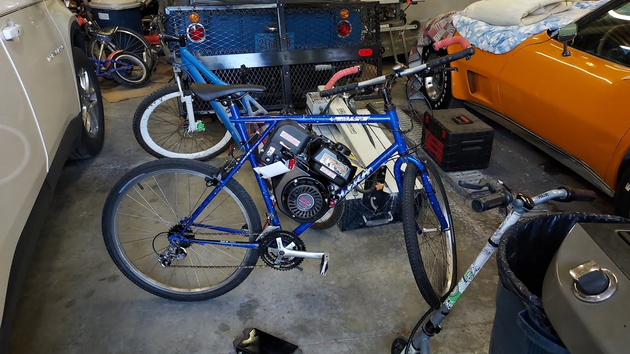 Predator 212cc Motorized Bicycle Build (Unboxing Motor And Seeing ...