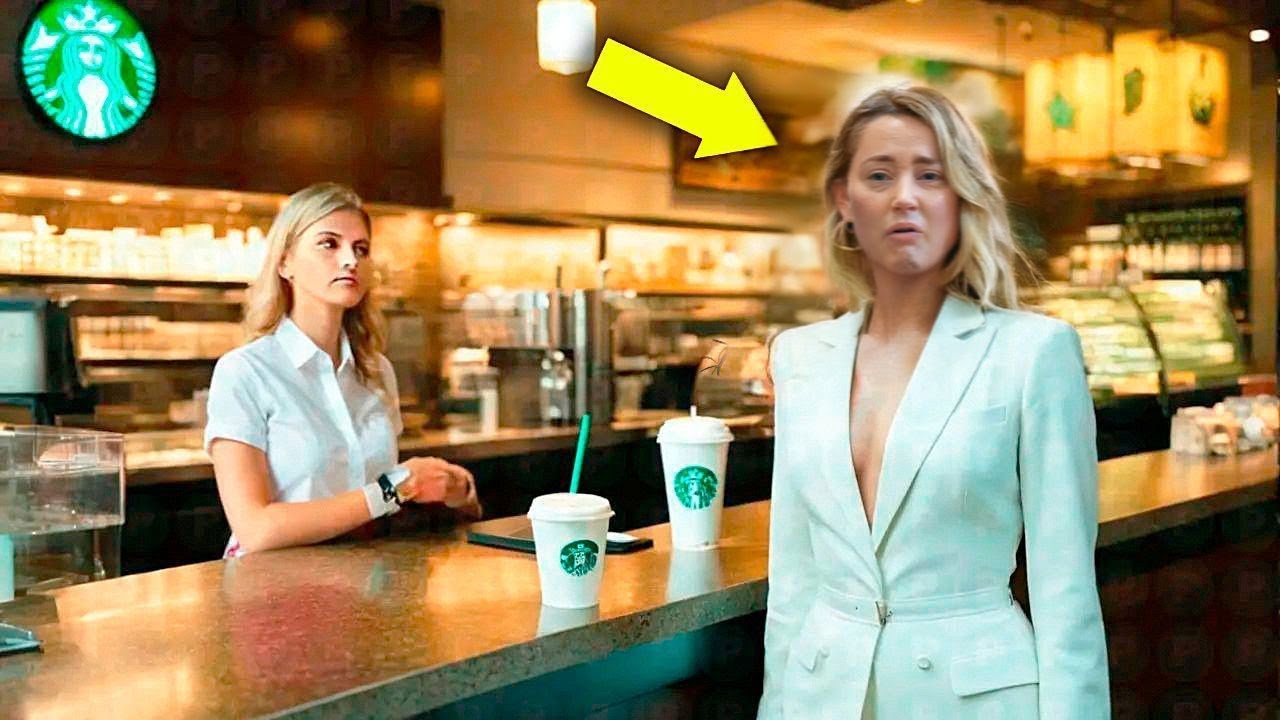 Amber Heard Orders Coffee At Starbucks. Throws A TANTRUM When She Hears ...